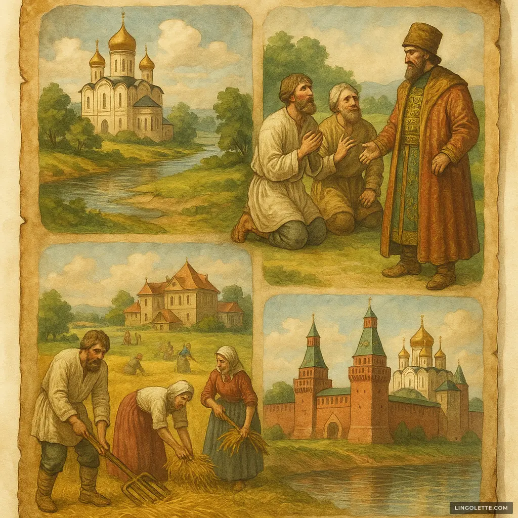 Russia Unveils Roots of Serfdom History