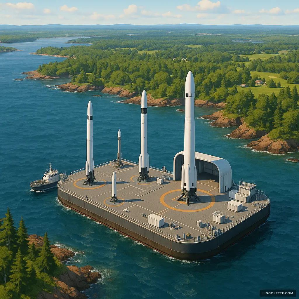 Maine Space Corporation rozpoczyna starty z morza