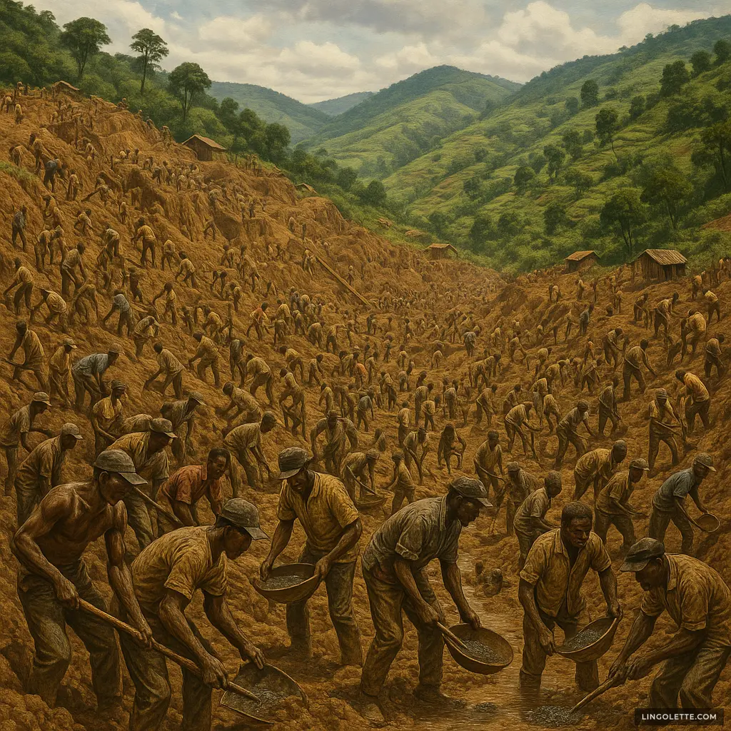 Luttes sous la surface : La vie des mineurs de coltan au…