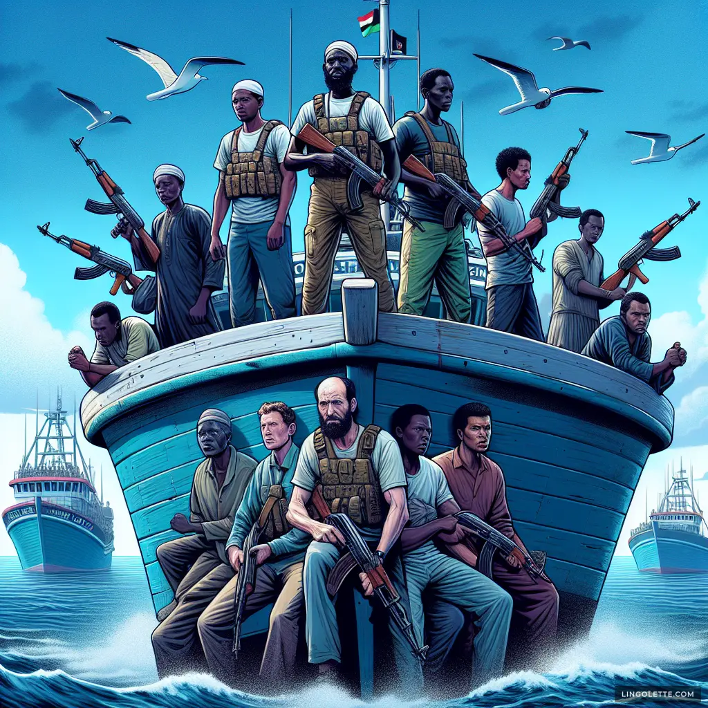 Somali pirates want $10 million to release a… | Lingolette
