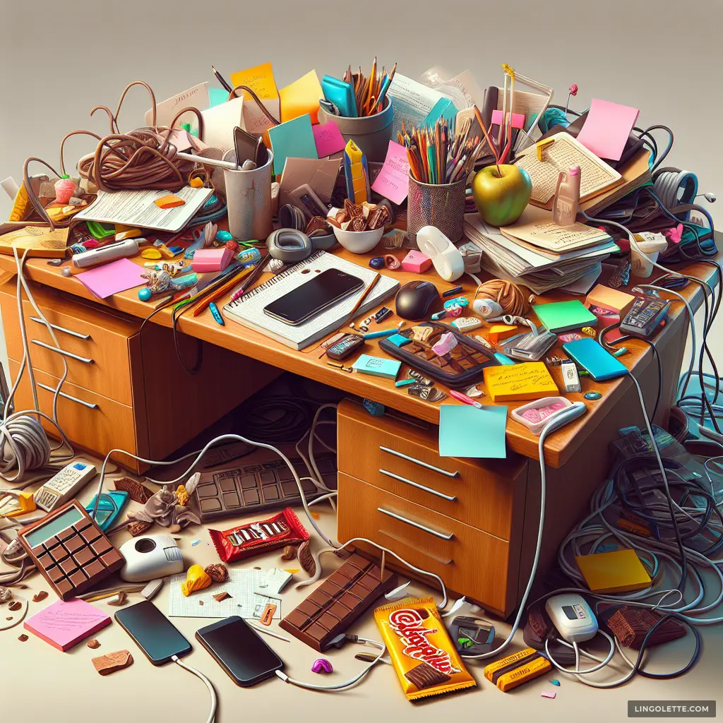 Calming the Mess: Ways to Clean Up Your Work… | Lingolette